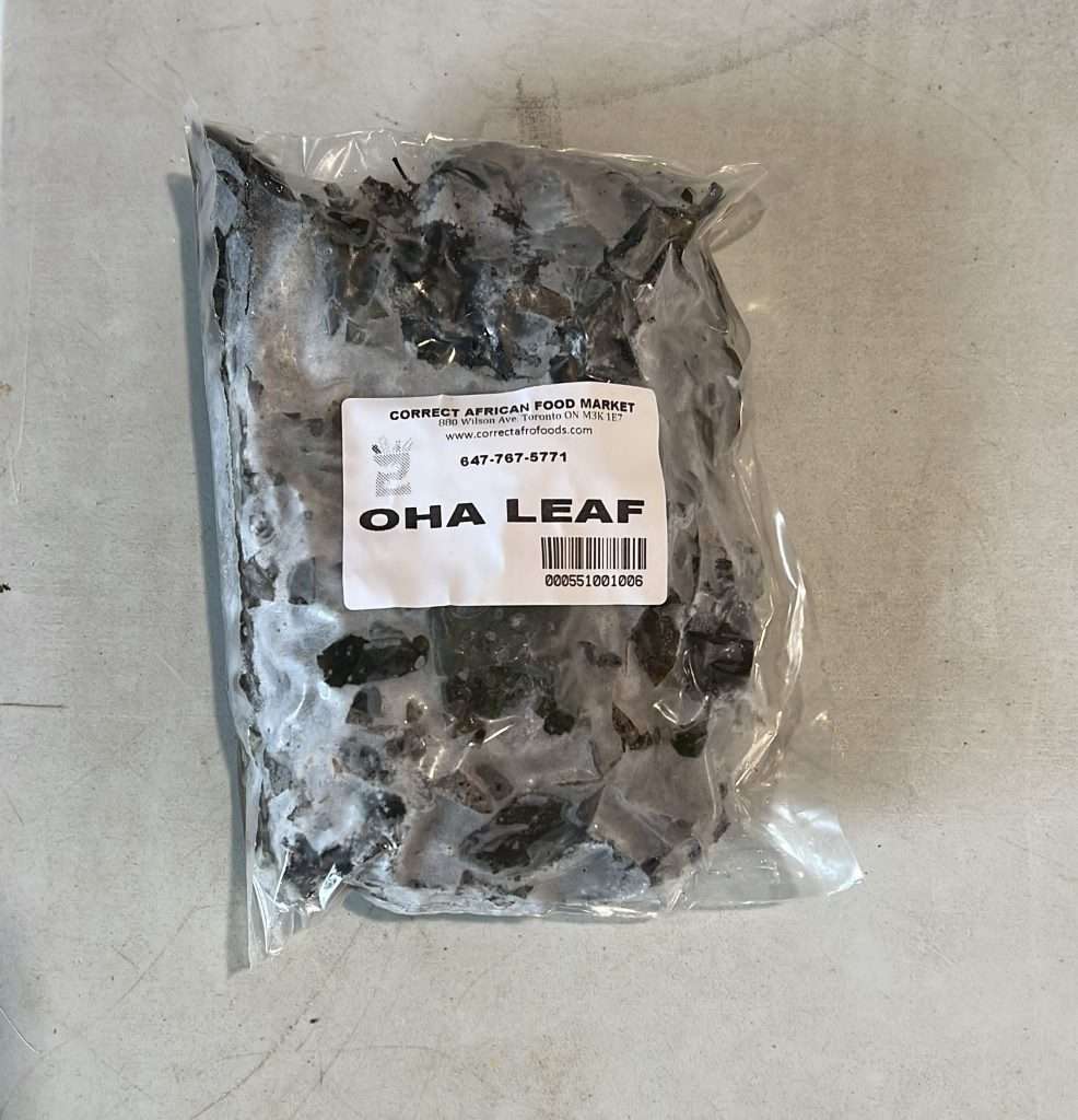 Correct Oha Leaf – Correct African Food Market | Toronto Best African ...